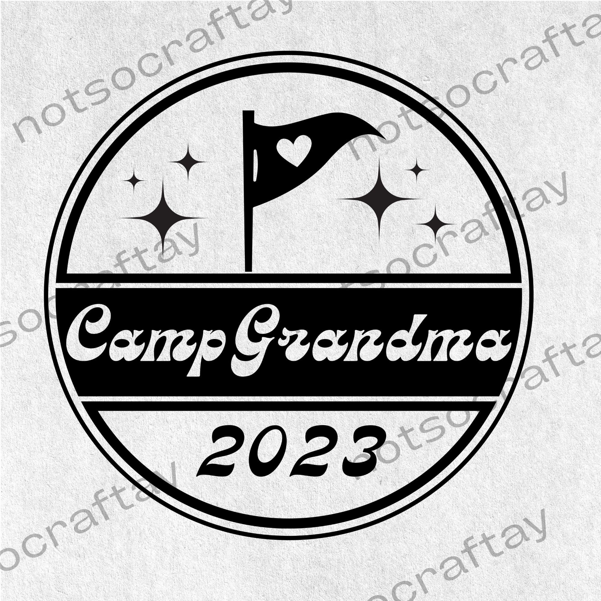 Camp Grandma SVG Bundle - Etsy
