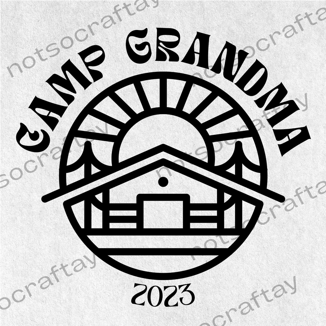 Camp Grandma SVG Bundle - Etsy