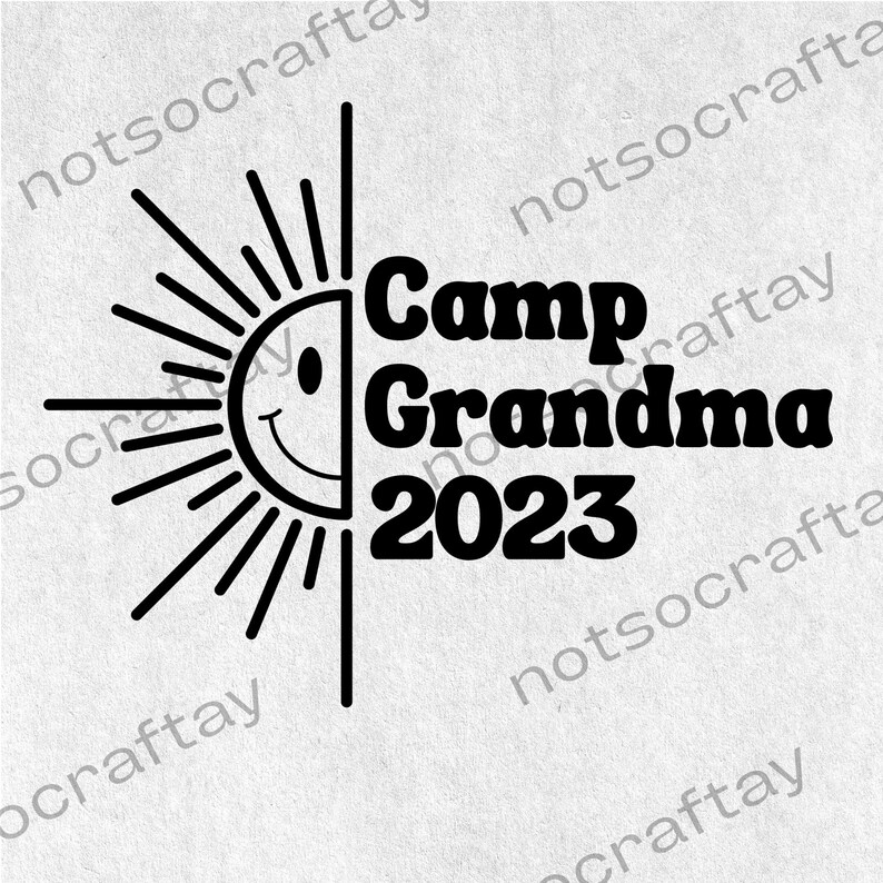 Camp Grandma SVG Bundle - Etsy