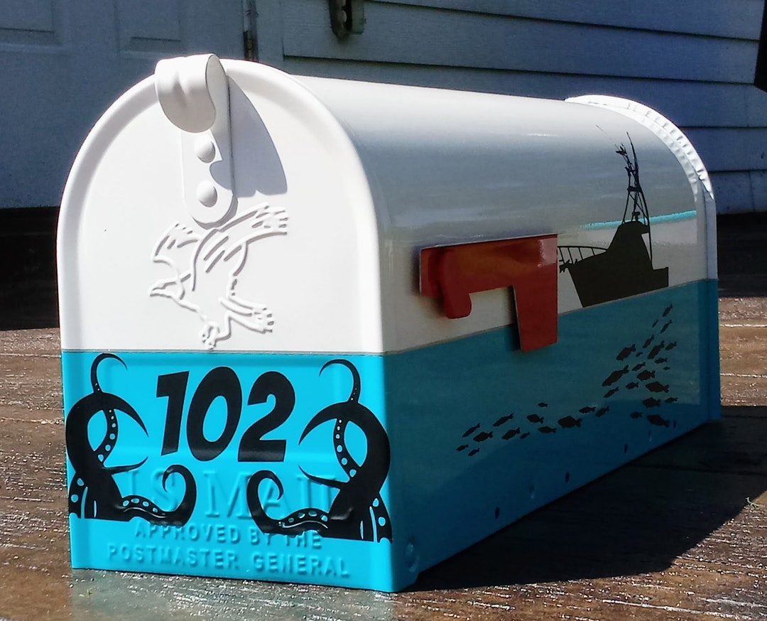 Mermaids and Monsters Mailbox - Etsy