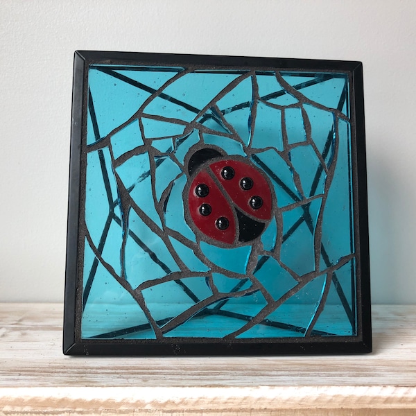 Ladybug Mosaic - Etsy