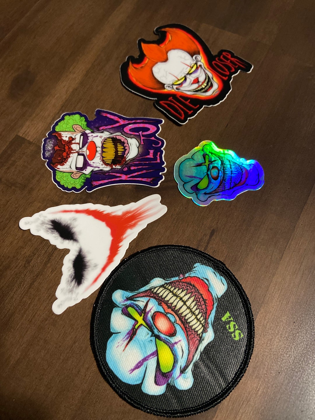 Killer Clown Sticker Pack! - Etsy