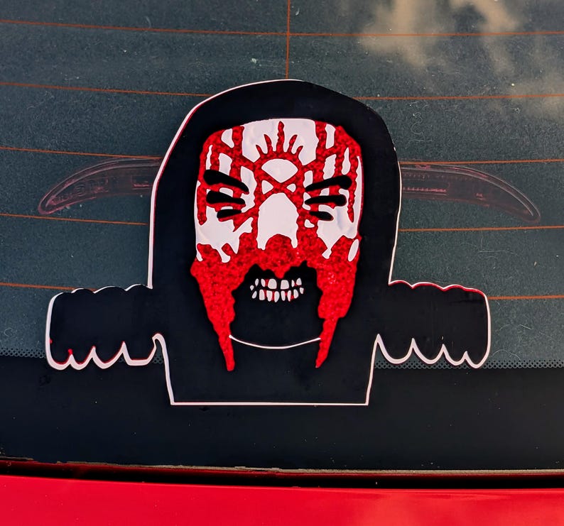 Vessel Sleepy Boy Peeker Sleep-token-inspired Vinyl Sticker for Cars ...