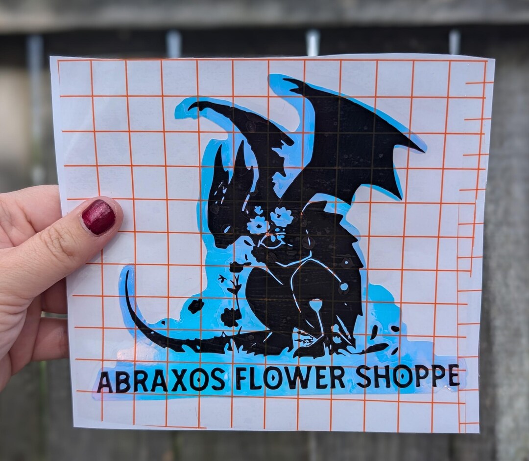 Abraxos Flower Shop Throne of Glass Inspired Vinyl Sticker for Cars ...