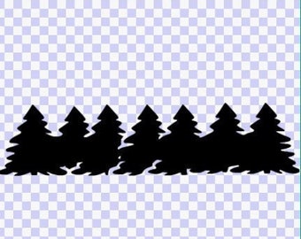 Tree Line SVG Dog Dog Paws Svg Digital Download PNG Files | Etsy