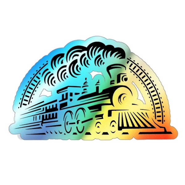 Train Sticker - Etsy