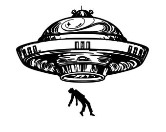 Outline Mars Attacks SVG Cricut SVG SVG Cut File Digital - Etsy