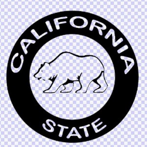 California Logo Download Svg ,established Bear Download, California SVG ...