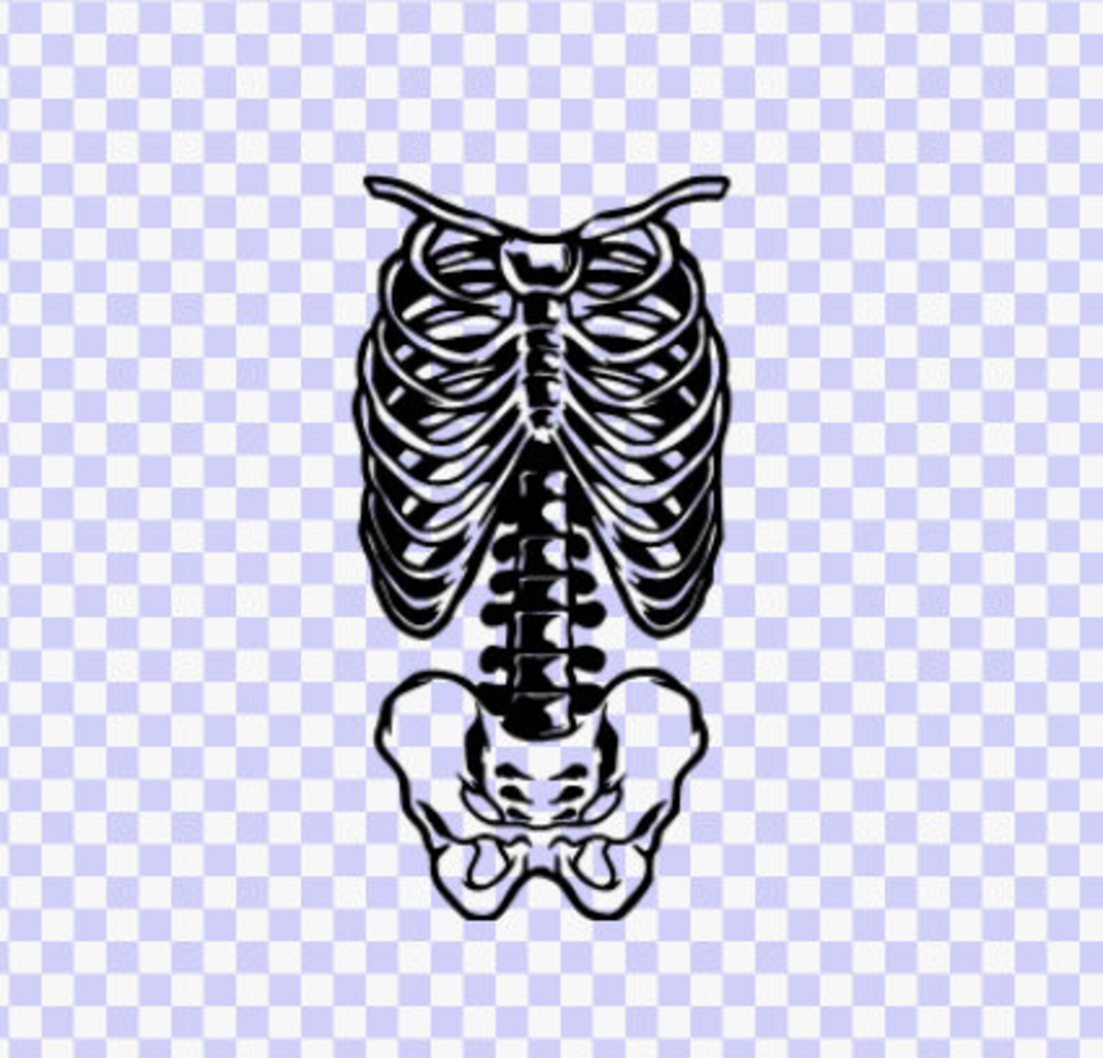 Skeleton Bones SVG Download Cut File Bones Svg Png, Silhouette, Clipart ...