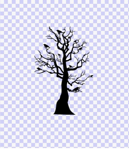 Old Gothic Tree Download File Svg Instant Digital Download | Etsy