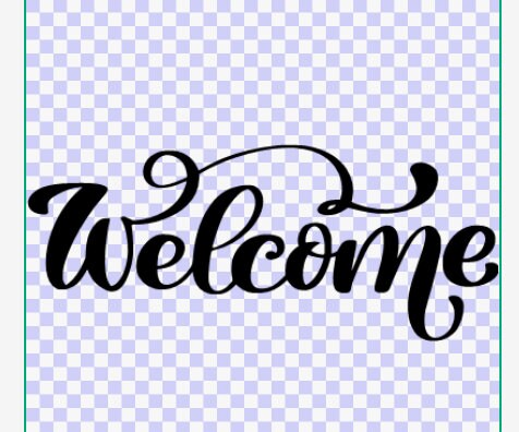 Welcome SVG Fancy Font Digital Download | Etsy
