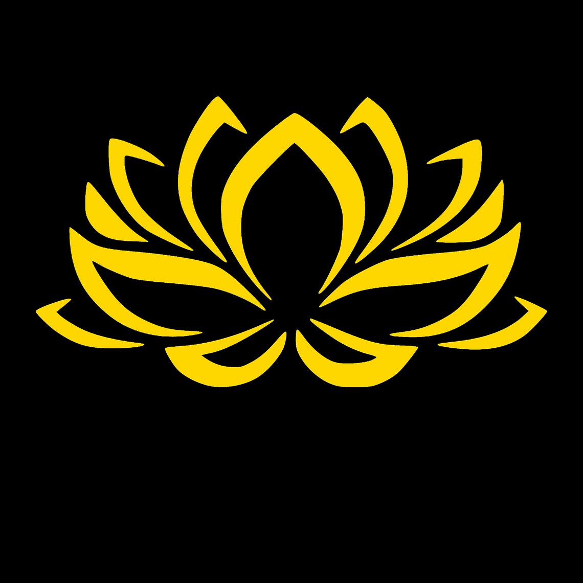 2 Color Option Gold Lotus Flower Png Sacred Geometry Lotus - Etsy