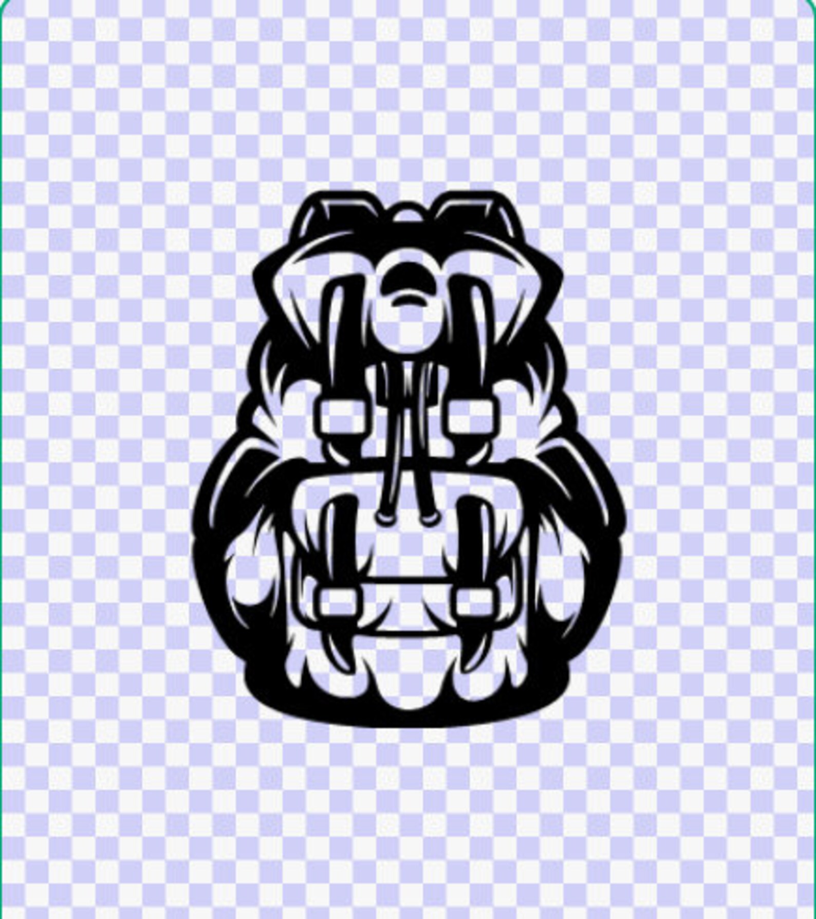 Backpack SVG PNG Digital Download Hiking Svg Png Outdoors | Etsy