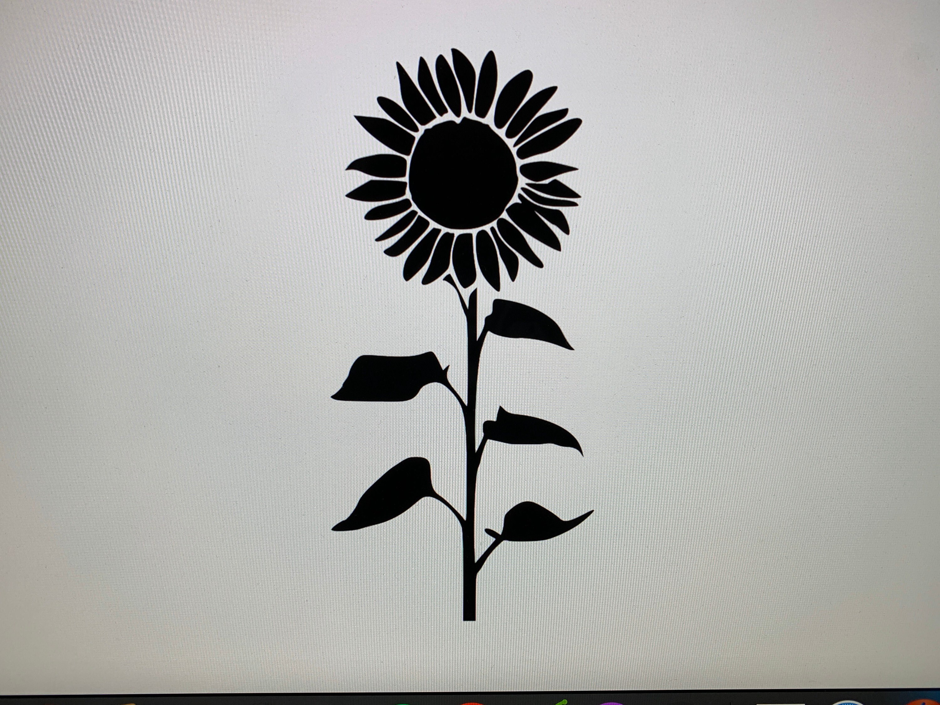 Tall Sunflower Svg Download Png Cut File Clip Art Download - Etsy Canada