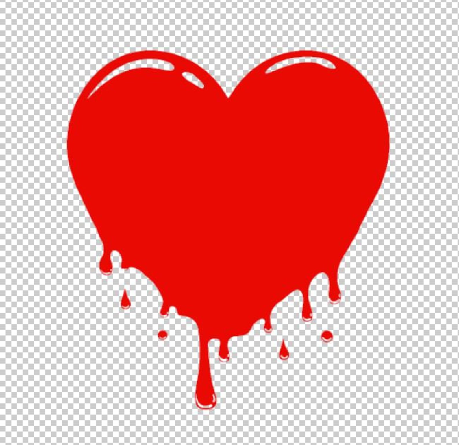 Bleeding Heart Download Svg Png Cut File Broken Heart Clip Art | Etsy