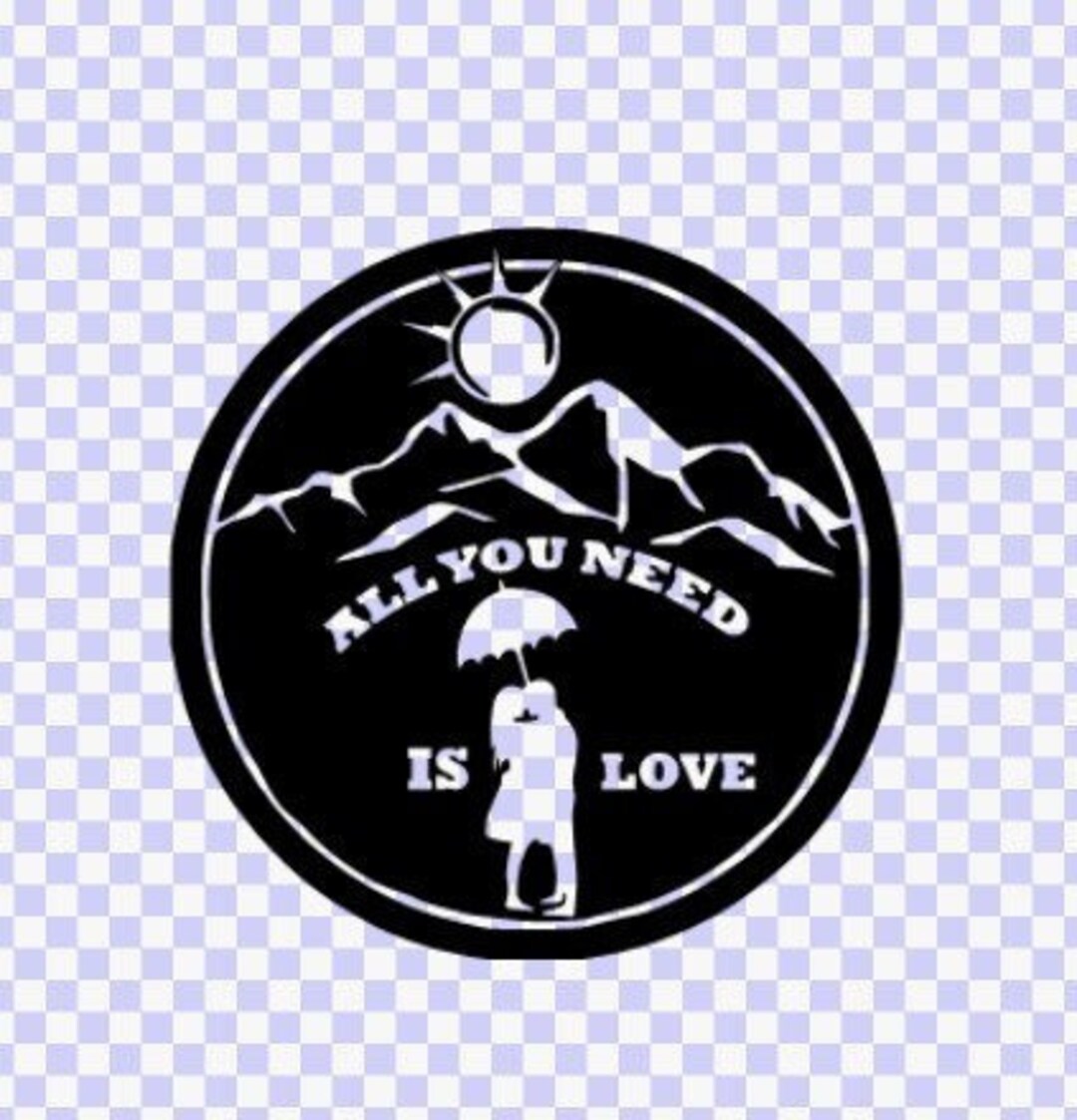 Valentine Lovers Kissing Decal Sticker, Cute Decal Window Decal Laptop ...