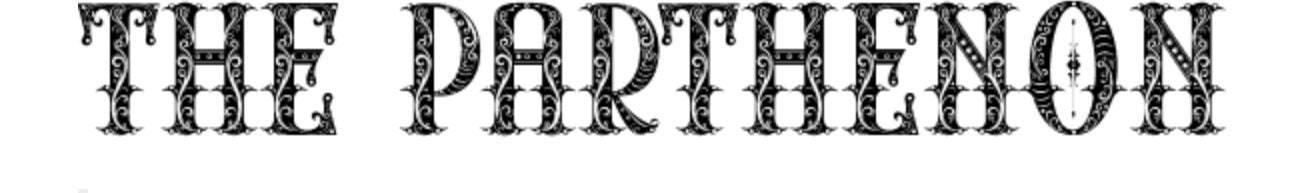 Parthenon Font Download, Svg Cut File, Silhouette, Cricut Font,font ...