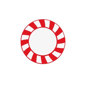Holiday Peppermint Candy SVG Download, SVG PNG Cut File, Christmas ...