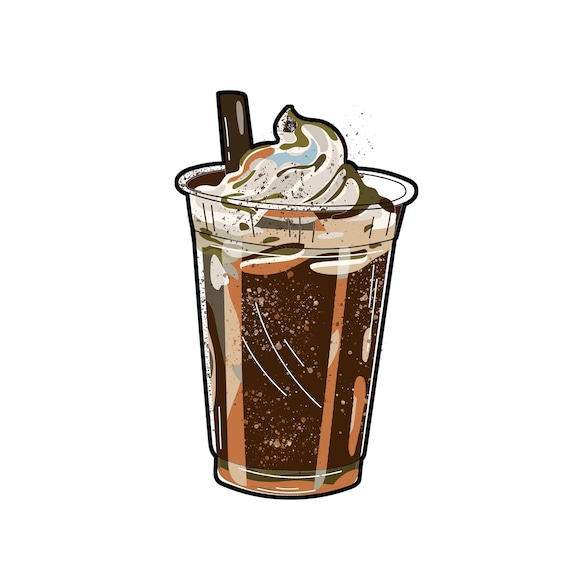 Iced Coffee Clip Art