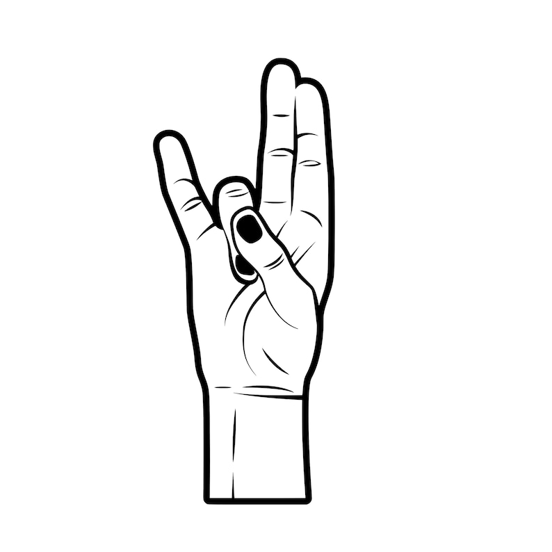 The Shocker Hand Svg Instant Digital Download, Cricut Svg, Clip Art ...