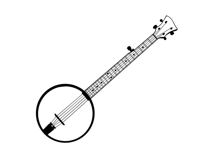 Banjo Music Instrument Layered Laser Cut File Multi Layer Mandala SVG ...