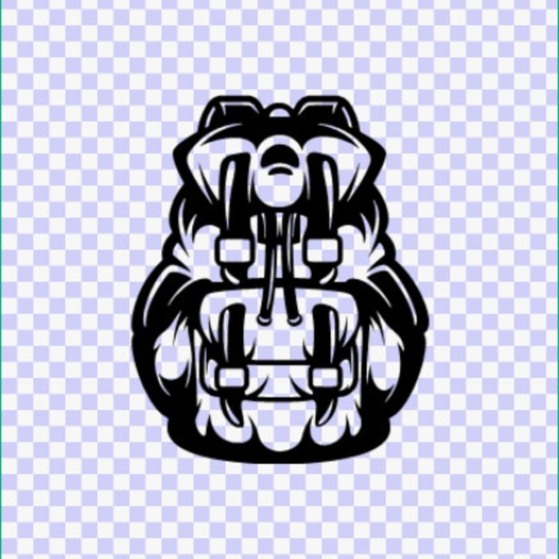 Sports Backpack Vector - Etsy