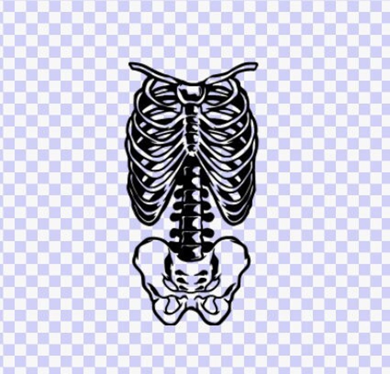 Skeleton Bones SVG Download Cut File Bones Svg Png | Etsy