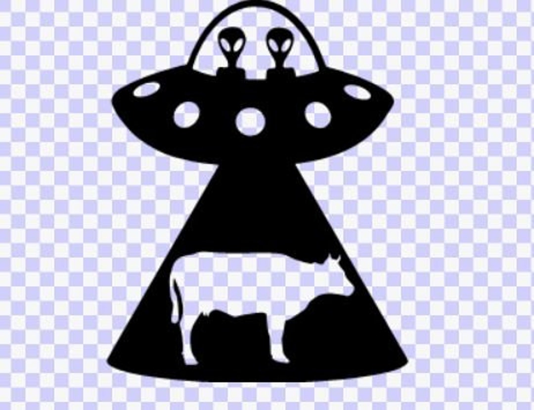UFO Space Ship Download Clip Art, Svg Download Cow Alien Abdication ...