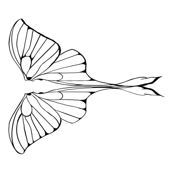 Butterfly Wing Svg Instant Digital Download Svg Png Cut - Etsy