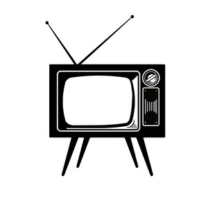 Retro TV SVG Digital Download, Classic Retro Clip Art, Vintage ...