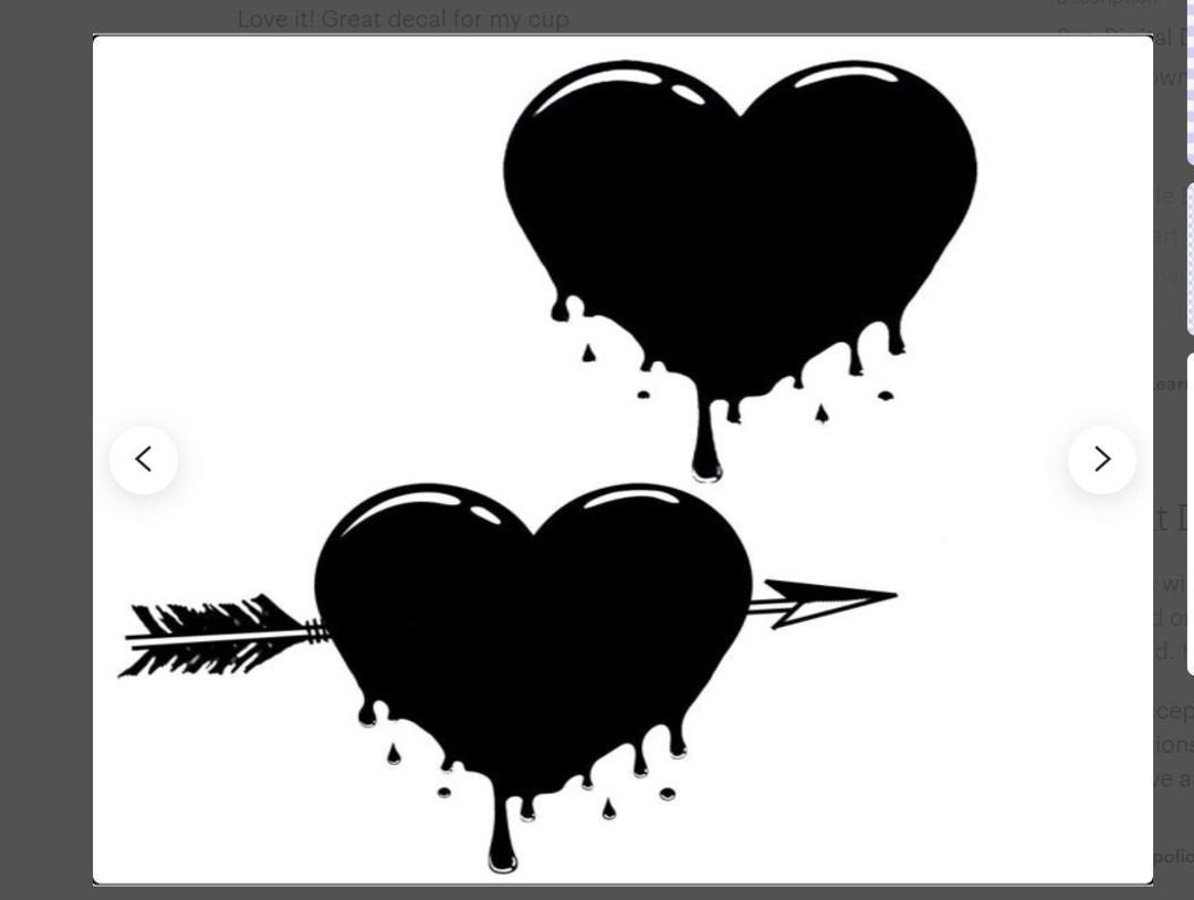 Bleeding Arrow Heart Bundle Download Svg Png Cut File Heart Download ...