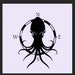 Octopus Compass PNG SVG, Kraken Svg, Digital Download, Squid Svg ...