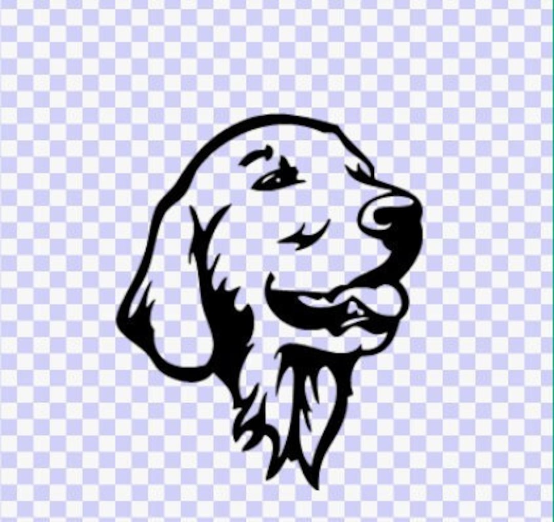 Golden Retriever Head Clipart