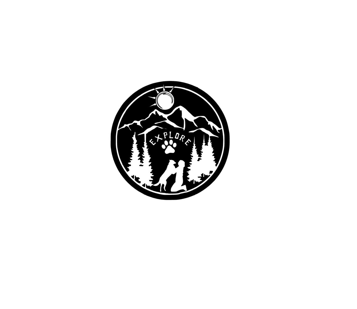 Hiking Dog Love SVG Instant Download Cut File Outdoors | Etsy