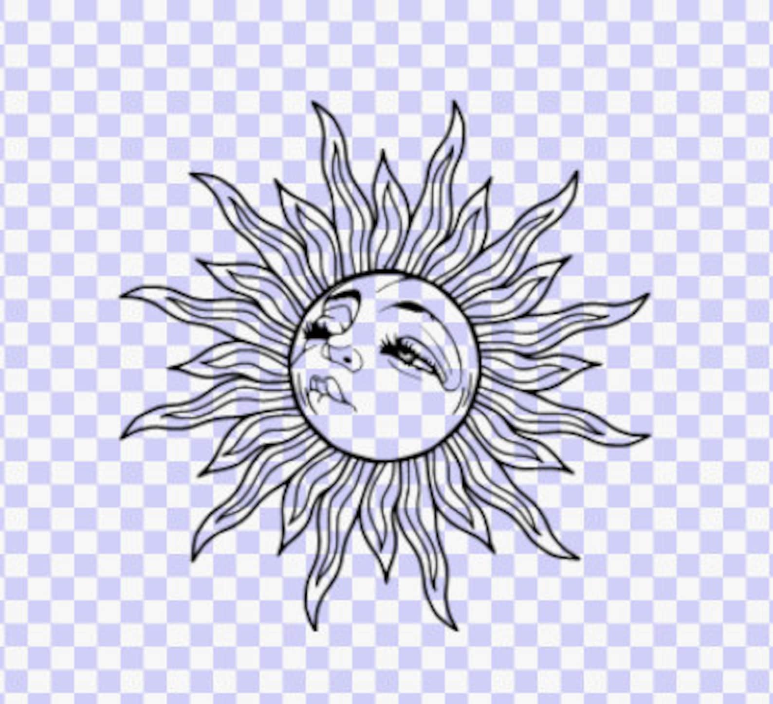 Sun Face Svg Download, Summer Sun, Download Clip Art, Cricut Digital ...