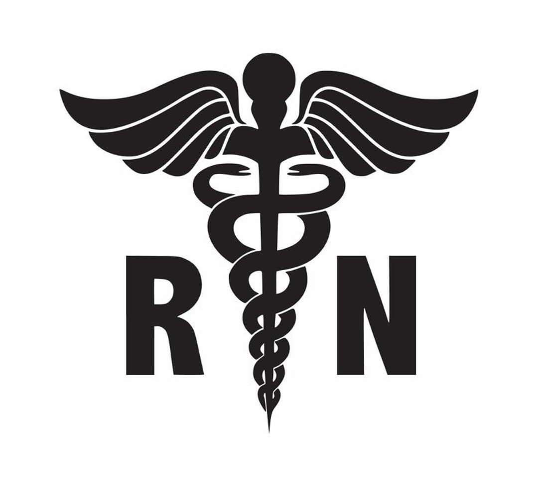 Rn Symbol Clipart RN Nurse, Registered Nurse, Medical Symbol, Nurse'