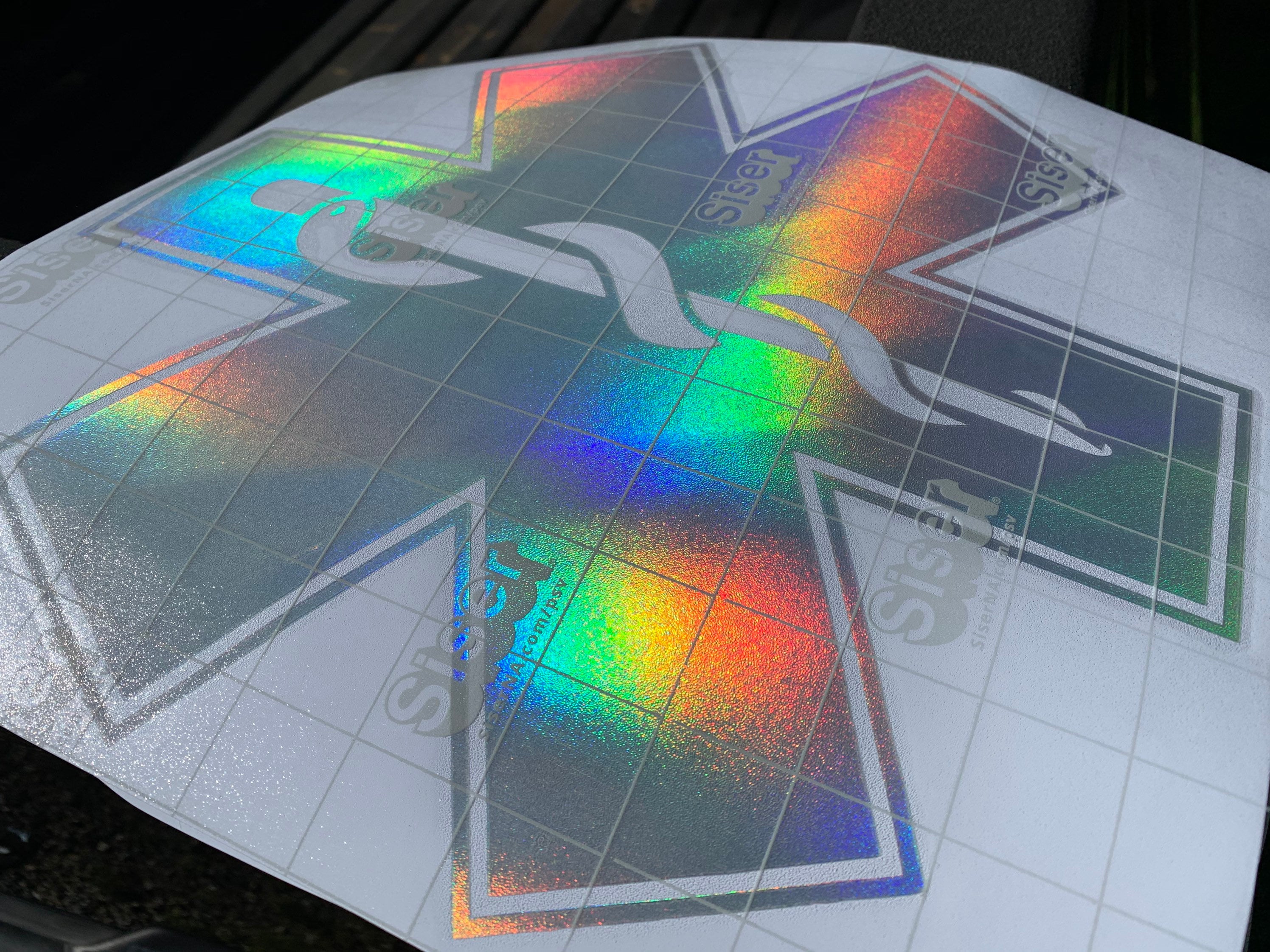 Star of Life Vinyl Sticker Holographic Decal Laptop Decal - Etsy Canada