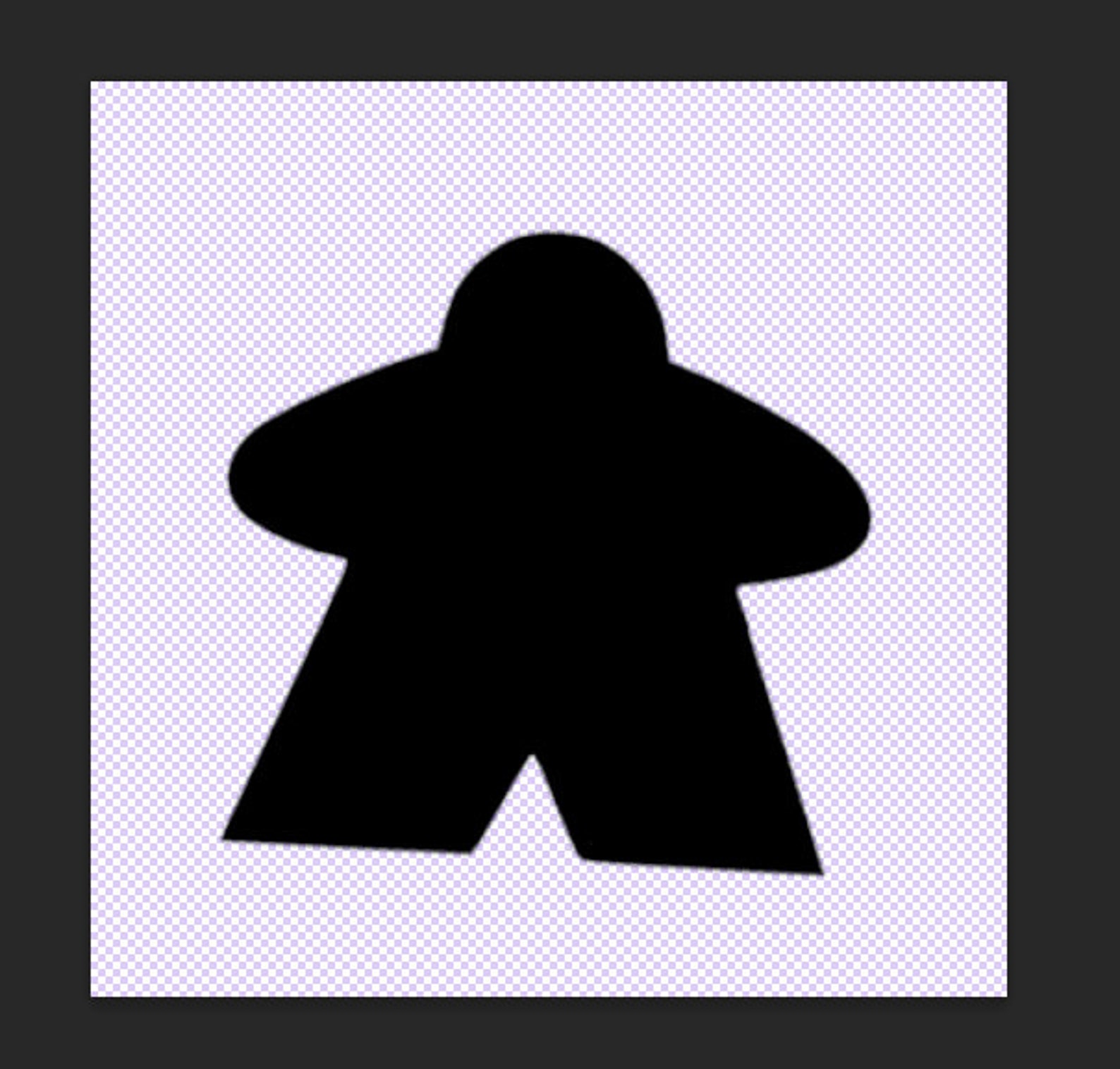 Meeple SVG PNG Digital Download Silhouette Board Games - Etsy