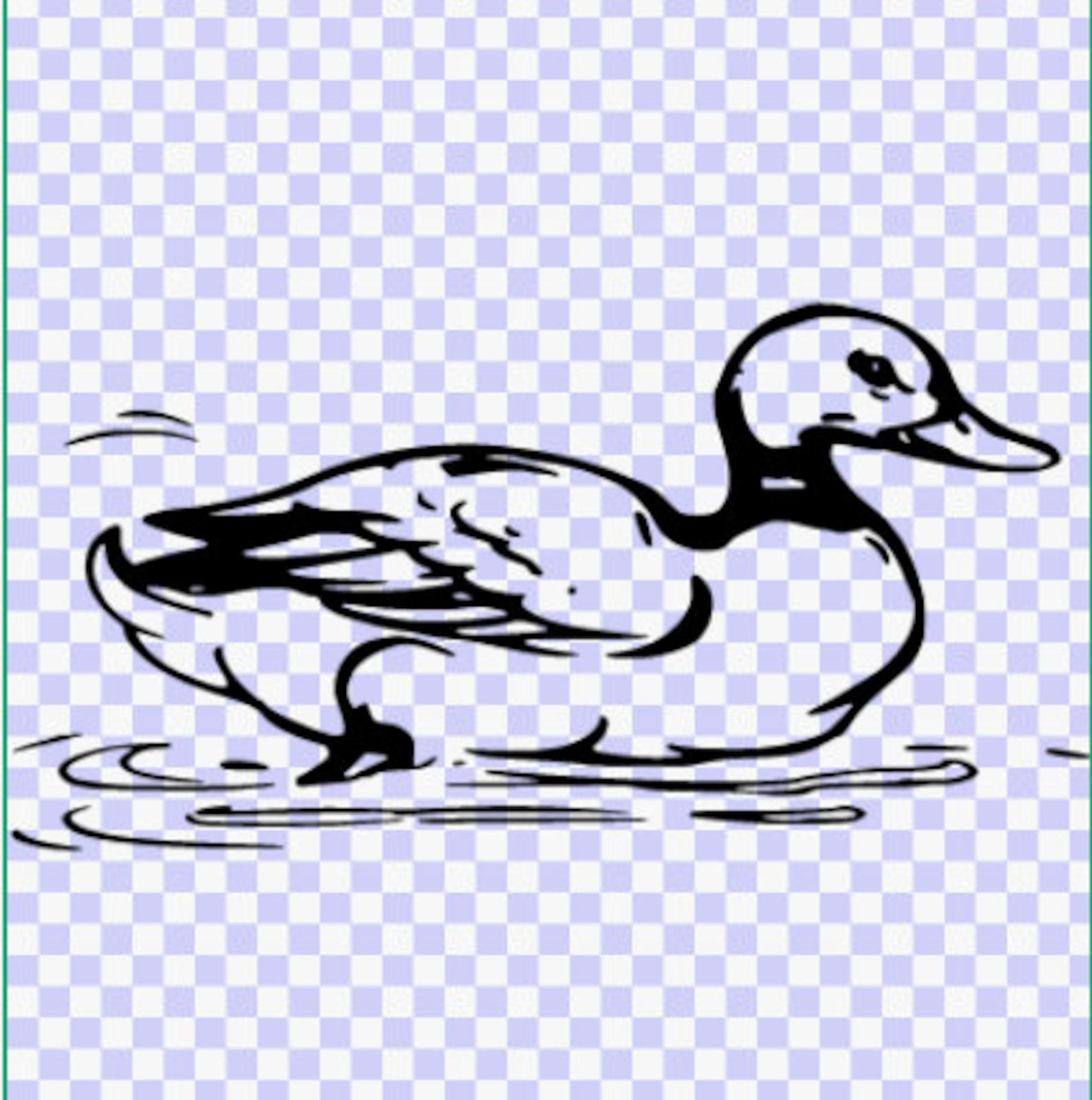 Duck Swimming SVG PNG Cut File Download, Outdoors SVG, Cricut Svg ...