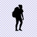 Backpacking Girl SVG, PNG Digital Download Backpacking Svg, Hiking Svg ...