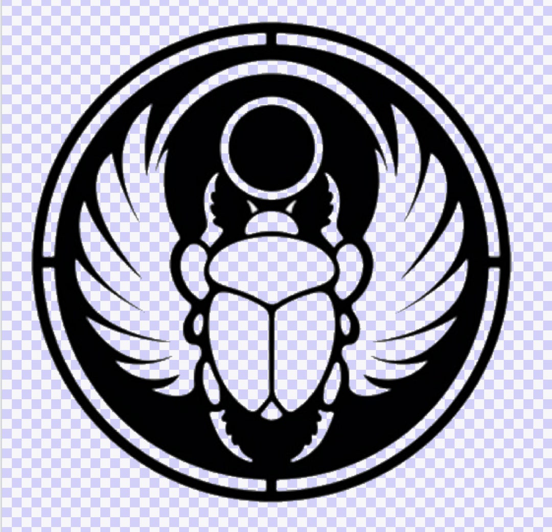 Scarab Beetle Decal, Egyptian Scarab Beetle Decal, Vinyl Decal, Car ...