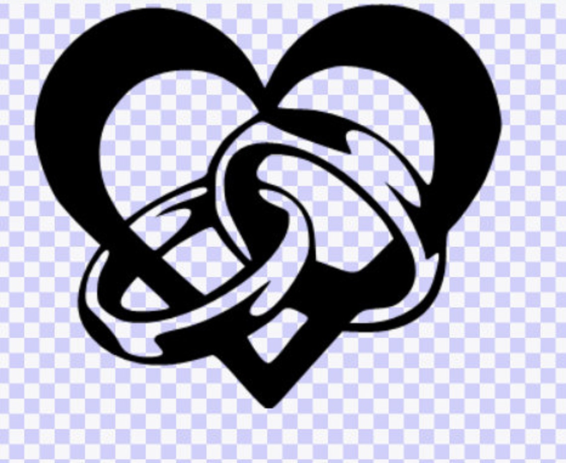 Alliances Coeur amour Télécharger Svg pngGro fichier Coeur - Etsy Canada
