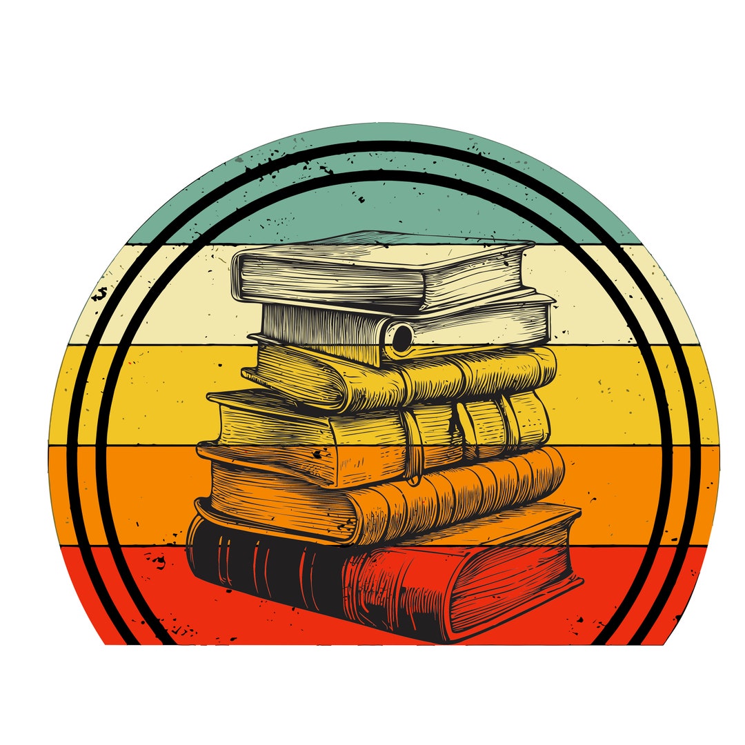 Book Svg Download, Books SVG Cut File, Cricut Silhouette, Book Lover ...