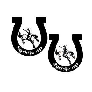Saddle up Rodeo Svg Download, Horse Shoe Cut Files, PNG JPG Cut File ...