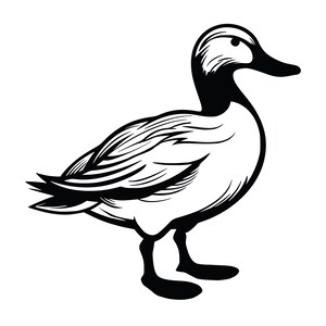 Duck Svg Cut File Download, SVG Png Jpg Cricut Silhouette Crafing Cut ...