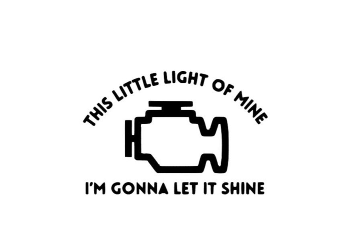 Check Engine Svg Download File for Cricut Silhouette Circuit - Etsy