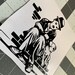 Charlie Chaplin Black Vinyl Sticker Decal Classic Dog - Etsy