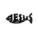 Destressed Jesus Fish SVG DOWNLOAD Commercial Use Fish Vector, Cricut ...