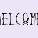 Gothic Welcome SVG Download Saying in Gothic Bones Font - Etsy