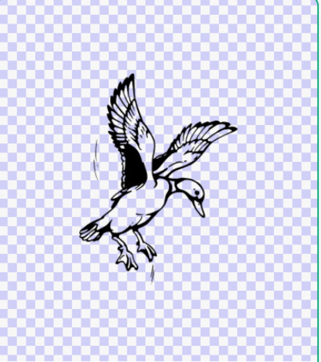 Landing Duck SVG PNG Cut File Download, Outdoors SVG, Cricut Svg ...